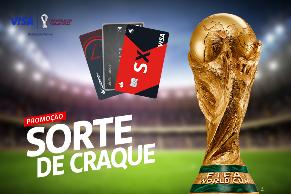 Sorte de Craque: Promoção do Santander para ir à Copa - Notícia Oficial