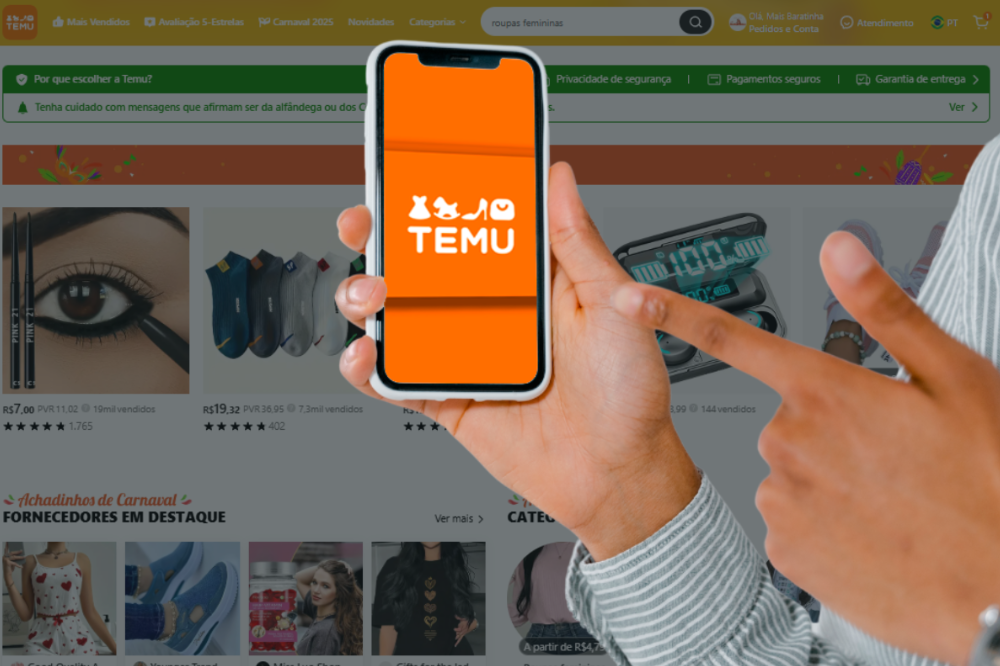 Produtos grátis da Temu: veja como garantir os seus - Notícia Oficial